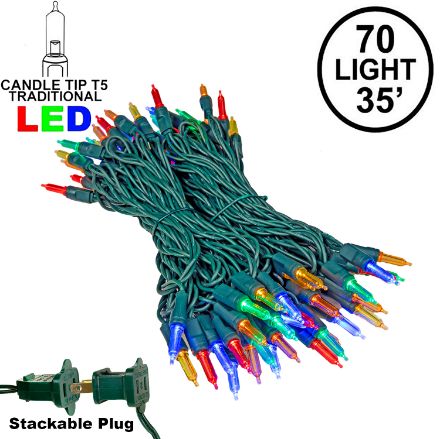 Multi Colored LED Net Lights 4' X 6' - Novelty Lights IncNovelty Lights ...