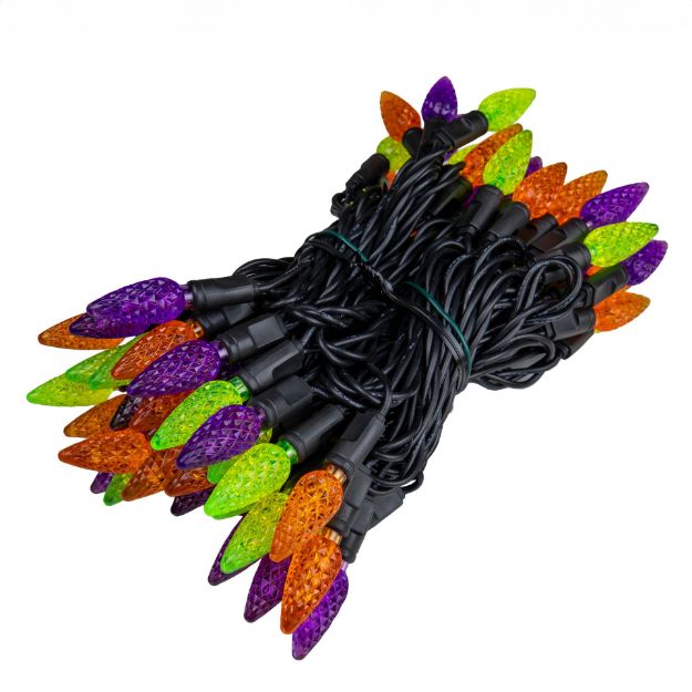 Commercial C6 LED 70 Light Purple/Lime/Orange Strawberry Mini ...