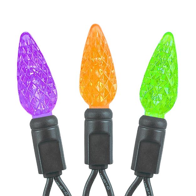 Commercial C6 LED 70 Light Purple/Lime/Orange Strawberry Mini ...