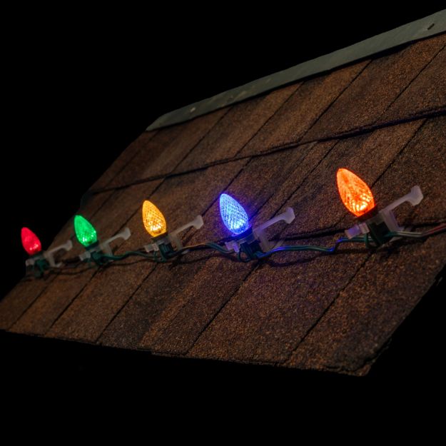 NL Select Multi Color C7 LED Replacement Bulbs 25 PackNovelty Lights ...