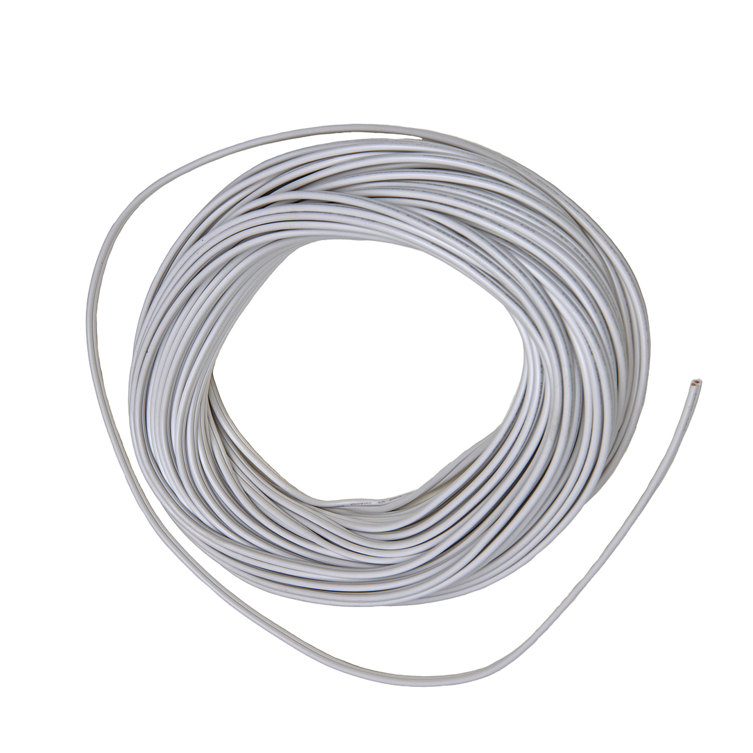 SPT-1 Extension Wire 100' White Outdoor Zip Wire - Novelty Lights ...