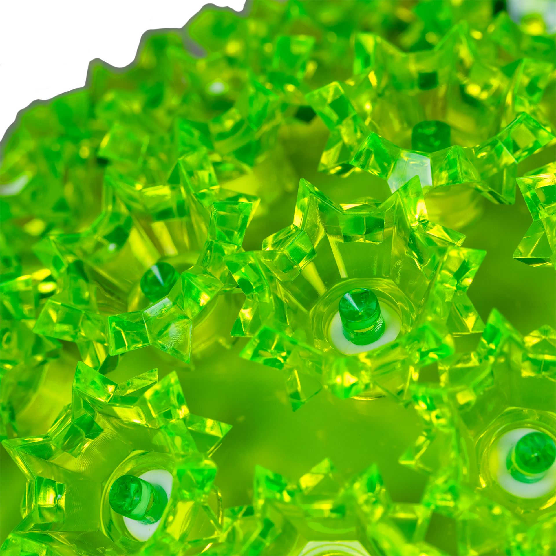 100 LED Lime Green Starlight Sphere - Novelty Lights IncNovelty Lights ...