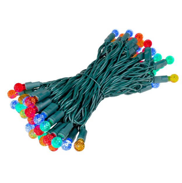 6" Spacing G12 Pure White LED Christmas Lights - Novelty LightsNovelty ...