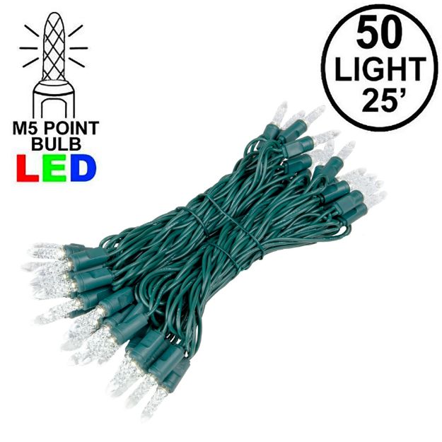 M5 Pure White LED Christmas Lights - Novelty LightsNovelty Lights | LED ...