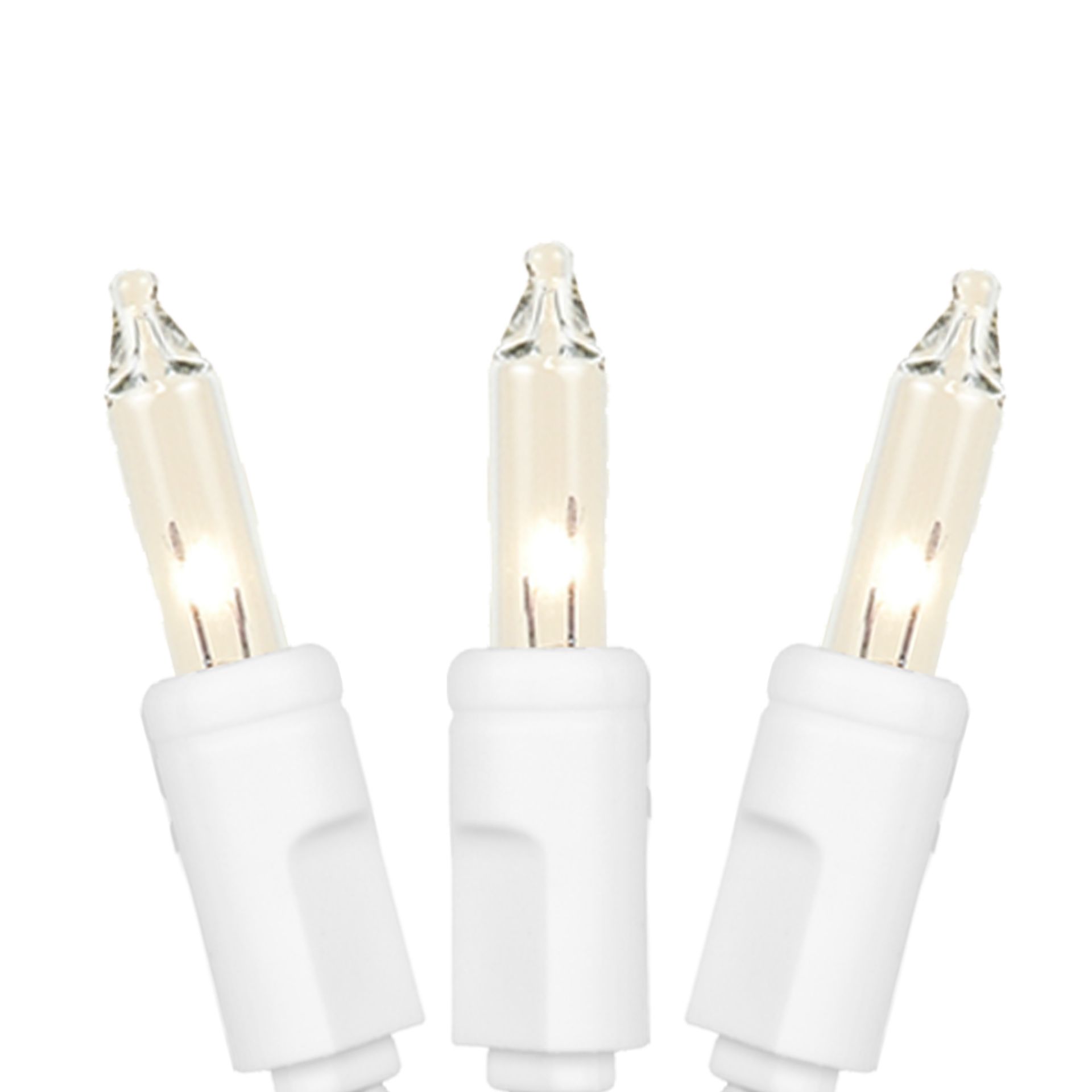 White Wire Christmas Mini lightsNovelty Lights | LED Christmas Lights ...