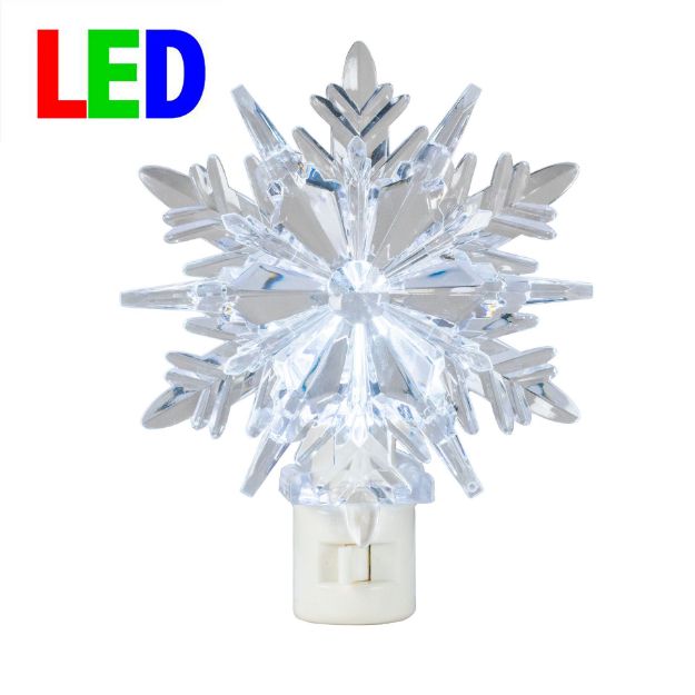 Christmas Night Light - Snowflake - Novelty Lights IncNovelty Lights ...