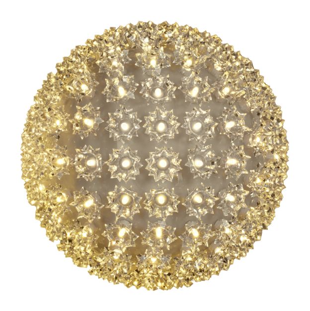 10" Warm White LED Starlight Sphere | 150-Light Coaxial Sphere ...