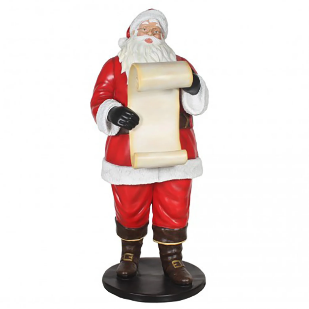 6' Santa with a WishlistNovelty Lights | LED Christmas Lights | Patio ...