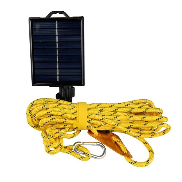 23 ft Yellow Solar Luminous Safety Cord Rope – Glow-in-the-Dark ...