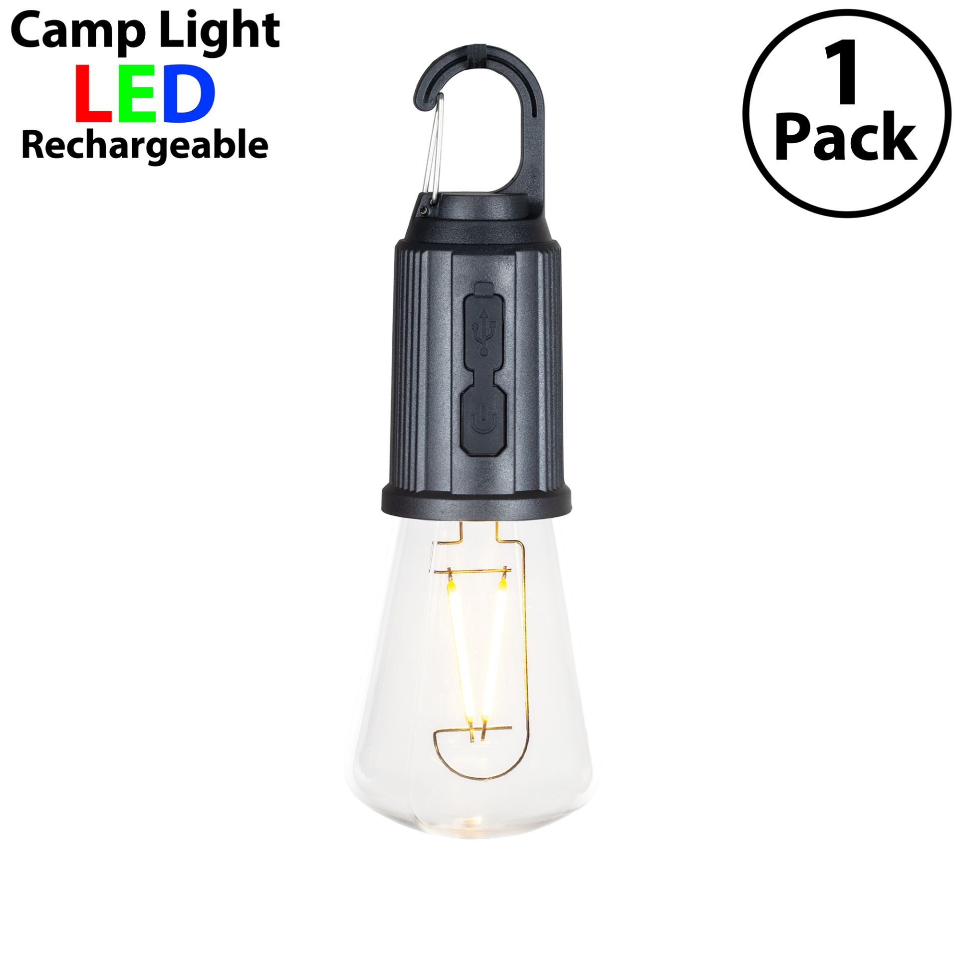 Rechargeable Conical Camp Light - Novelty Lights IncNovelty Lights ...