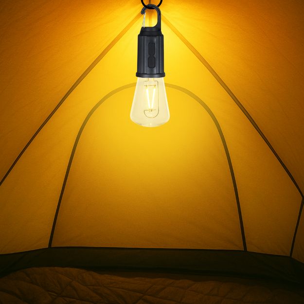Rechargeable Conical Camp Light - Novelty Lights IncNovelty Lights ...