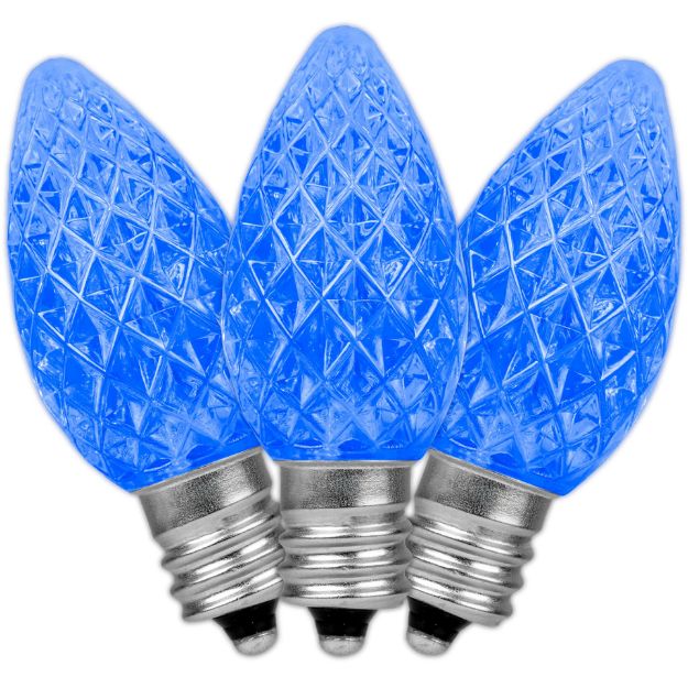 NL Select Blue C7 LED Replacement Bulbs 25 PackNovelty Lights | LED ...