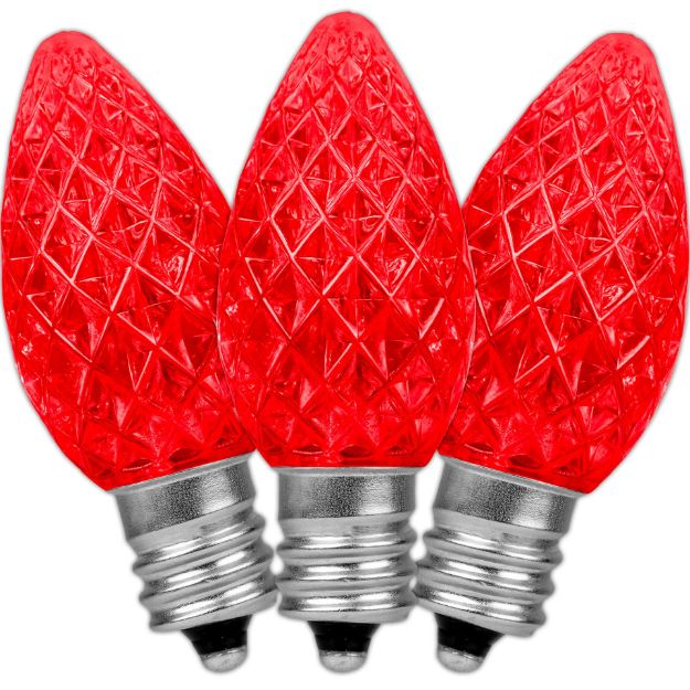NL Select Red C7 LED Replacement Bulbs 25 PackNovelty Lights | LED ...