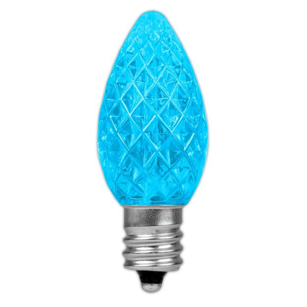 NL Select Teal C7 LED Replacement Bulbs 25 PackNovelty Lights | LED ...