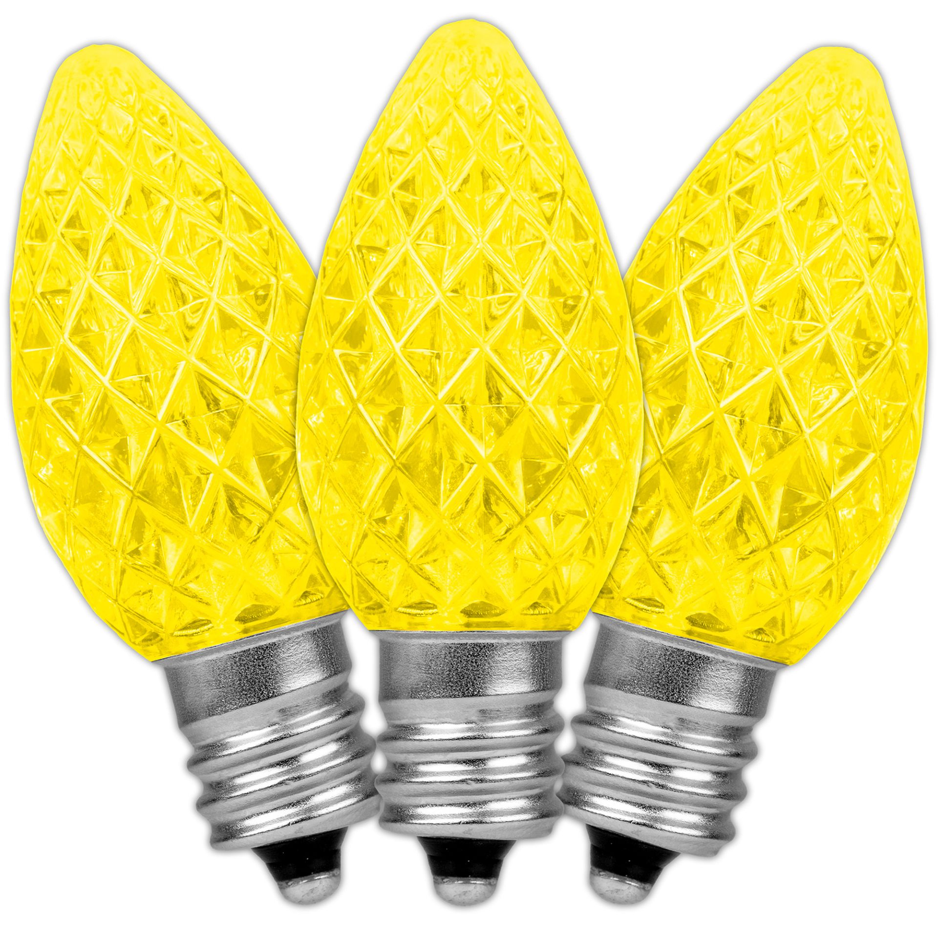 NL Select Yellow C7 LED Replacement Bulbs 25 PackNovelty Lights | LED ...