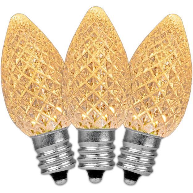 NL Select Sun Warm White C7 LED Replacement Bulbs 25 PackNovelty Lights ...