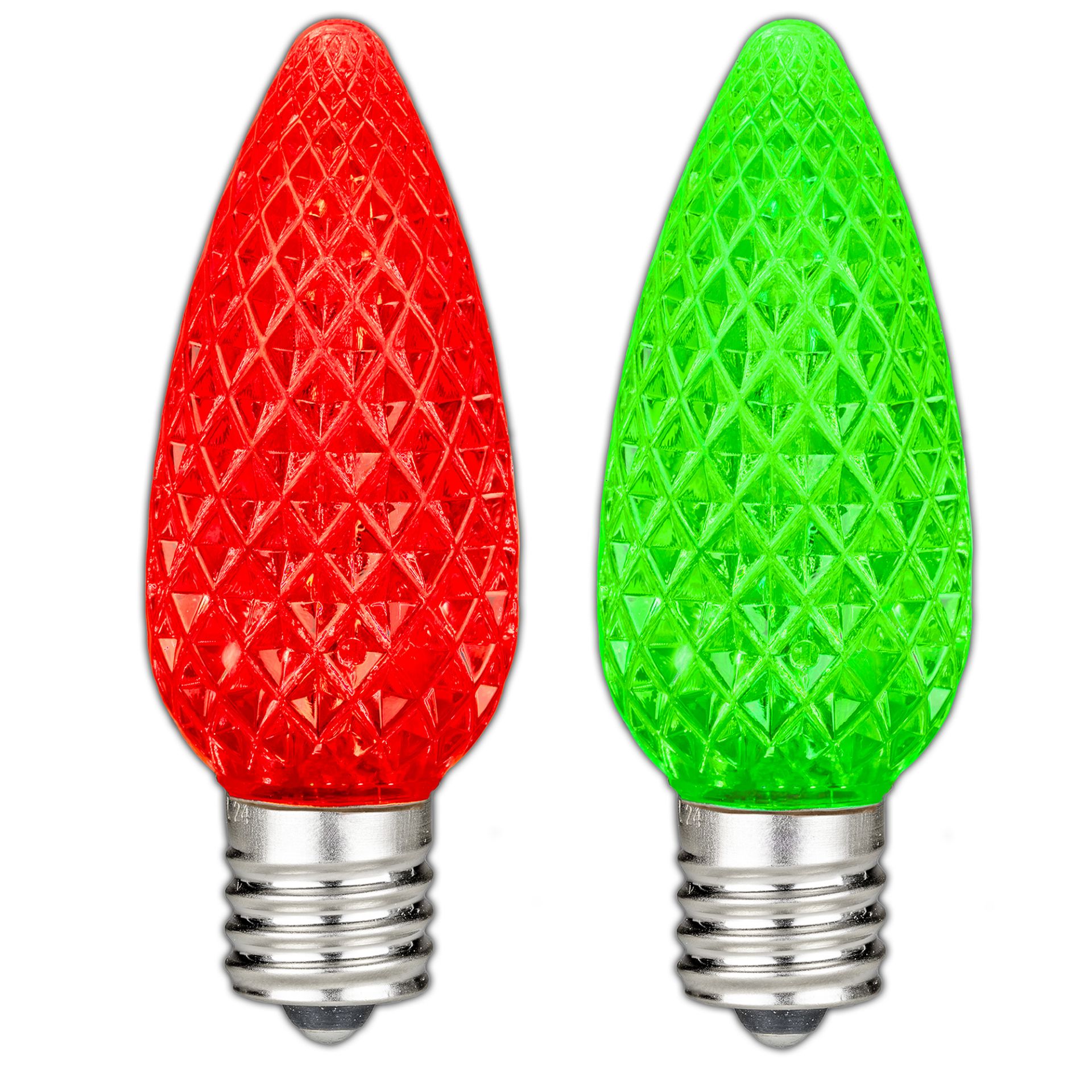 NL Select LED Red/Green C9 Replacement Christmas Lights 25 PackNovelty ...