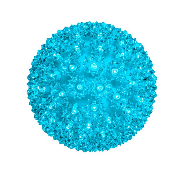 100 LED Teal Starlight Sphere - Novelty Lights IncNovelty Lights | LED ...