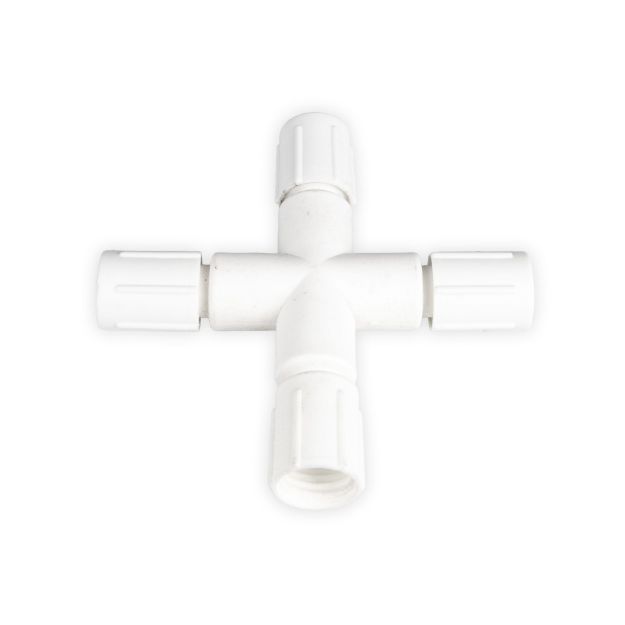 Coaxial X Connector For Coaxial Mini lights, White - Novelty ...