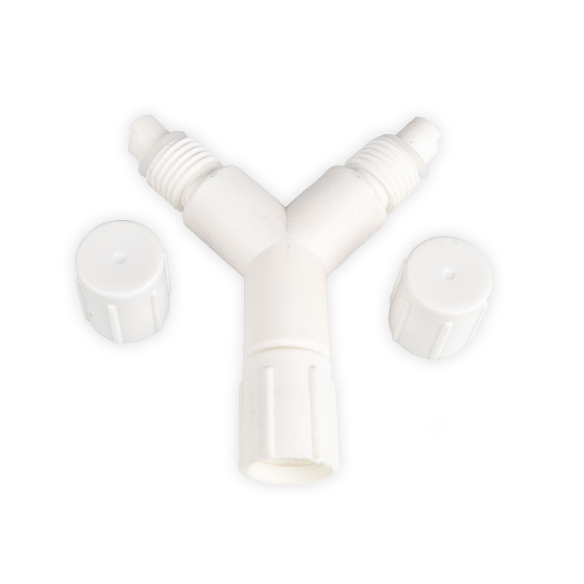 Coaxial Y Connector For Coaxial Mini lights, white - Novelty ...