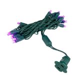 20 Light Purple LED Christmas Light Set - Novelty Lights IncNovelty ...