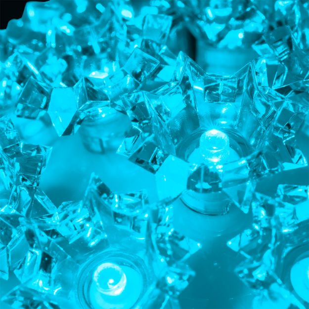 50 LED Teal Starlight Sphere - Novelty Lights IncNovelty Lights | LED ...
