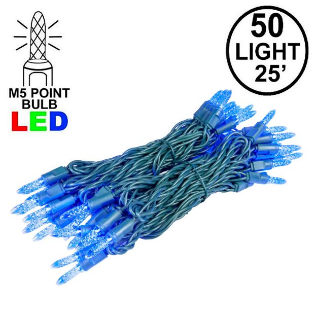 M5 Blue LED Christmas Lights - Novelty LightsNovelty Lights | LED ...