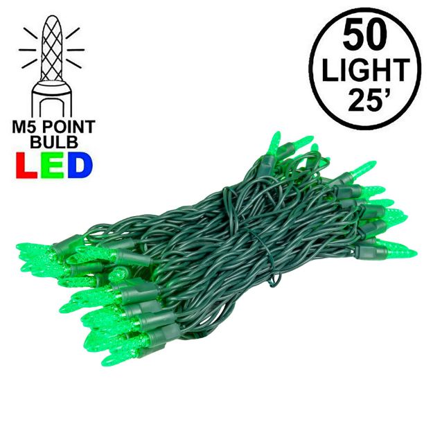 M5 Green LED Christmas Lights - Novelty LightsNovelty Lights | LED ...