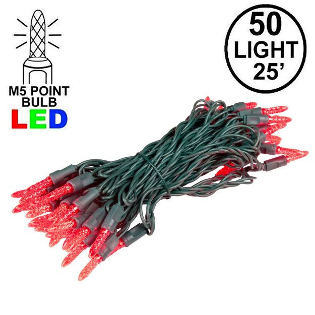 M5 Red LED Christmas Lights - Novelty LightsNovelty Lights | LED ...