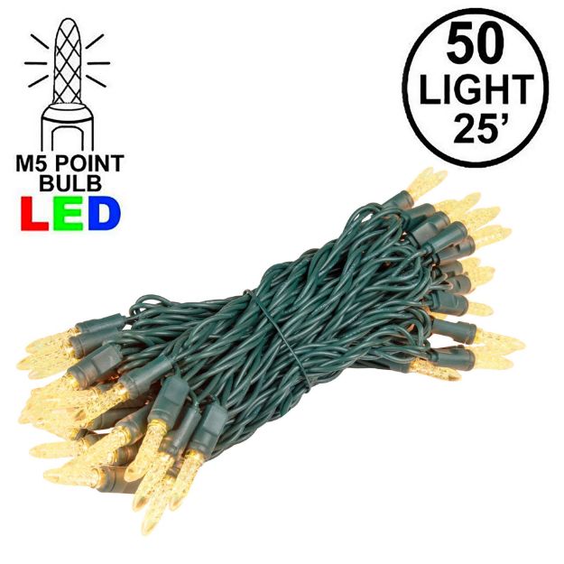M5 Yellow LED Christmas Lights - Novelty LightsNovelty Lights | LED ...
