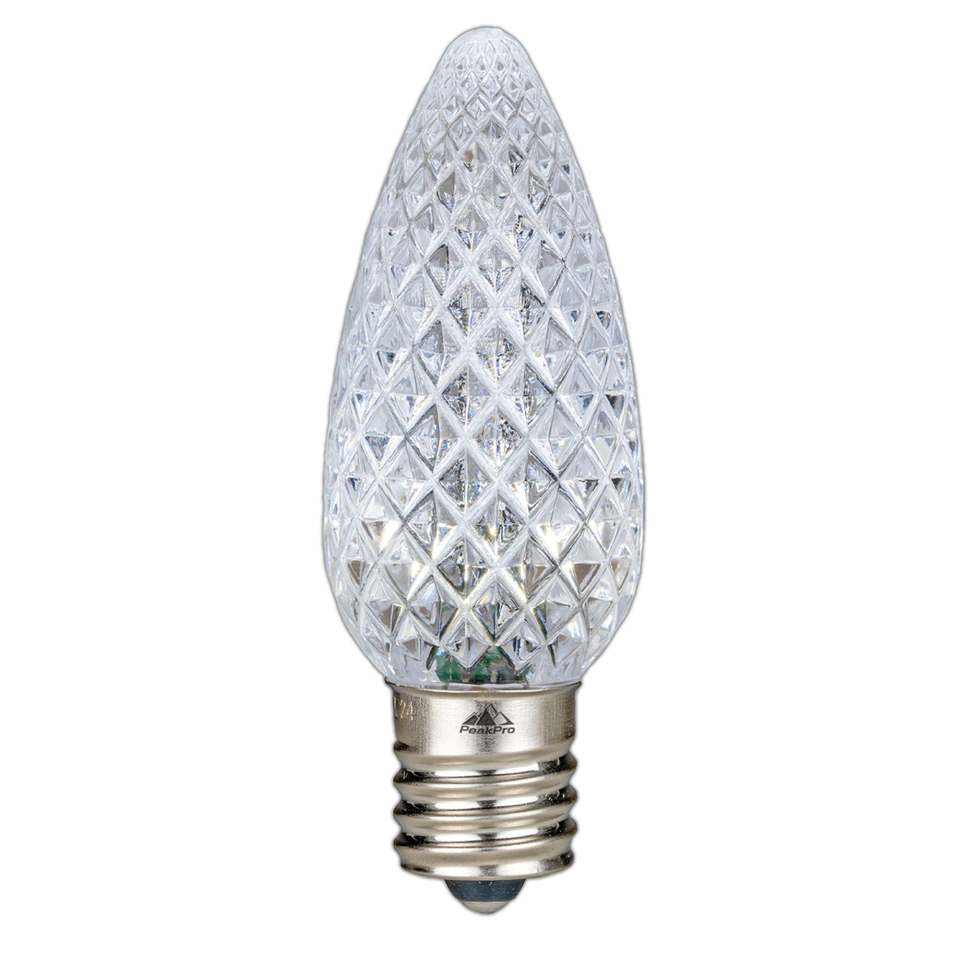 Twinkle C9 LED Pure White Replacement Christmas Lights - Novelty Lights ...