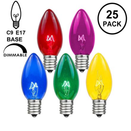 Multi and Assorted C9 Bulbs - Novelty Lights IncNovelty Lights | LED ...