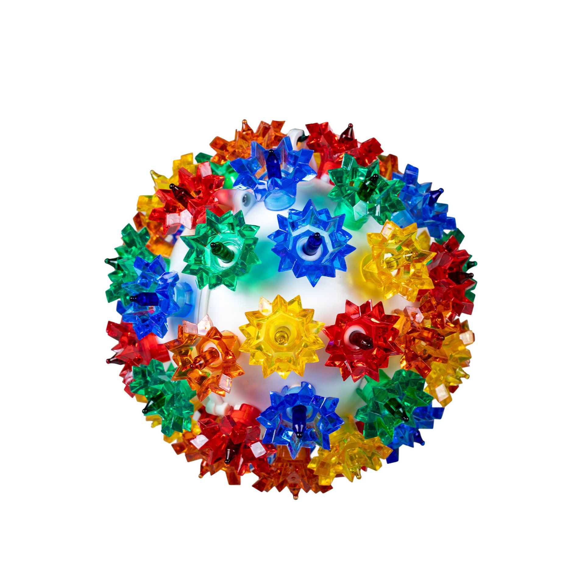 Multi 6" Starlight Sphere 50 Light Mini Christmas Light BallNovelty ...