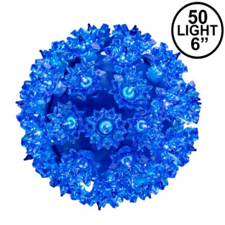 Blue Starlight Spheres and Christmas Light Balls - Novelty Lights ...