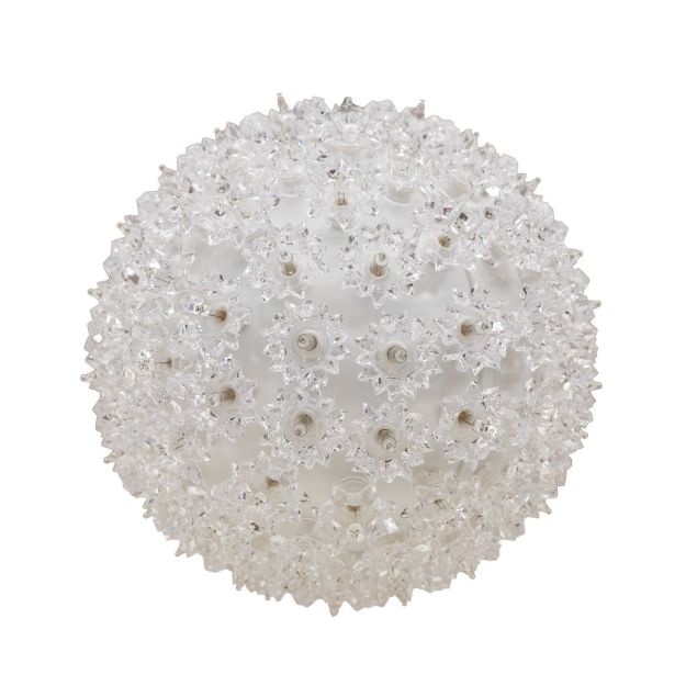 7.5" Starlight Sphere 100 Light Clear Christmas Lighted Ball Novelty ...